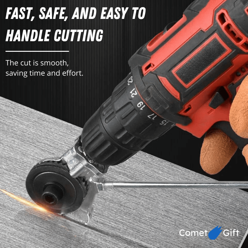 🔥50% OFF🔥 DrillCutPro™ - Metal Cutting Adapter for Drill – Comet Gift